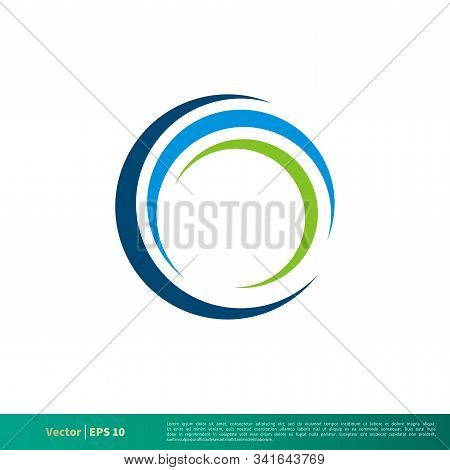 Swoosh Circle Icon Vector & Photo (Free Trial) | Bigstock