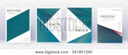 Triangle Brochure Vector & Photo (Free Trial) | Bigstock