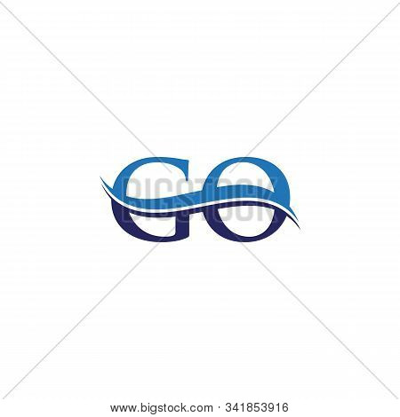 Go Letter Type Logo Vector & Photo (Free Trial) | Bigstock