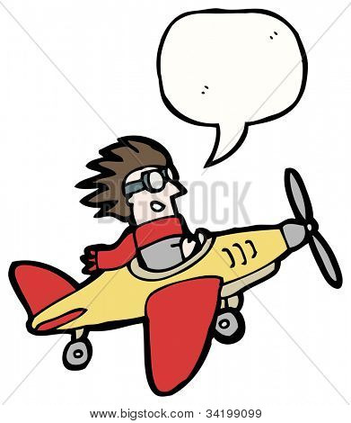Cartoon Man Flying Image & Photo (Free Trial) | Bigstock