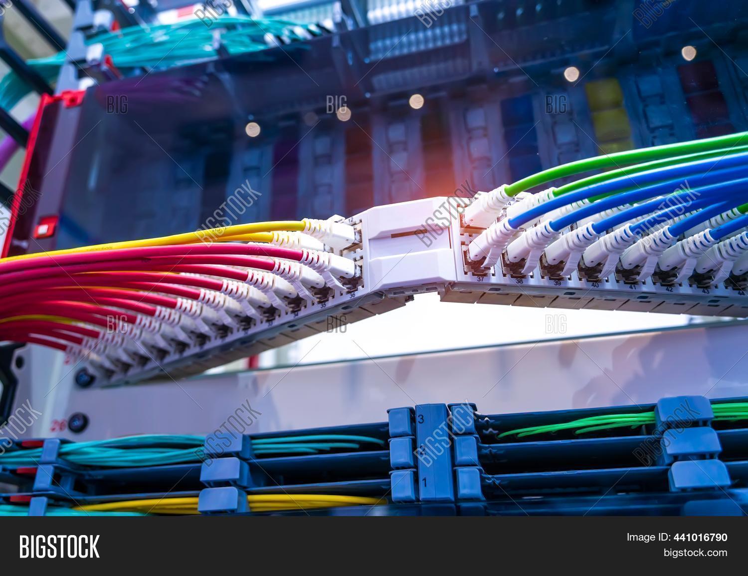 Server Rack Blue Red Image & Photo (Free Trial) | Bigstock