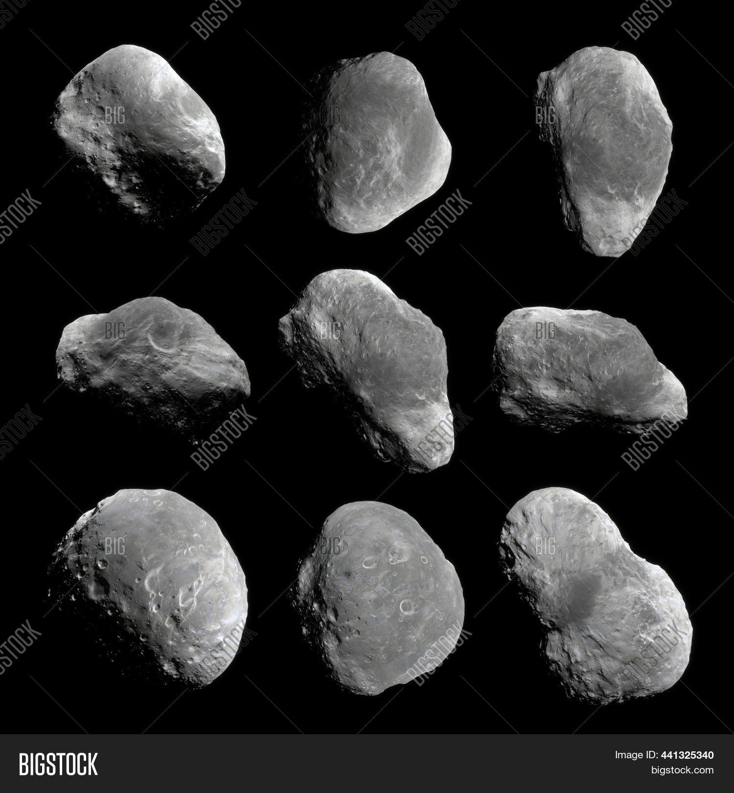 Asteroid Render