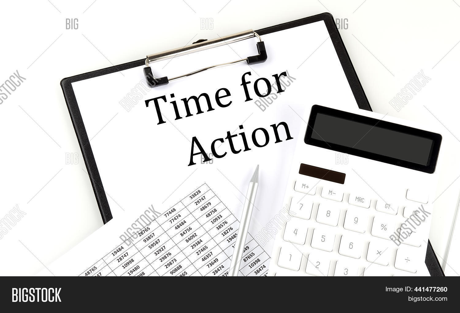 Time Action Text On Image & Photo (Free Trial) | Bigstock