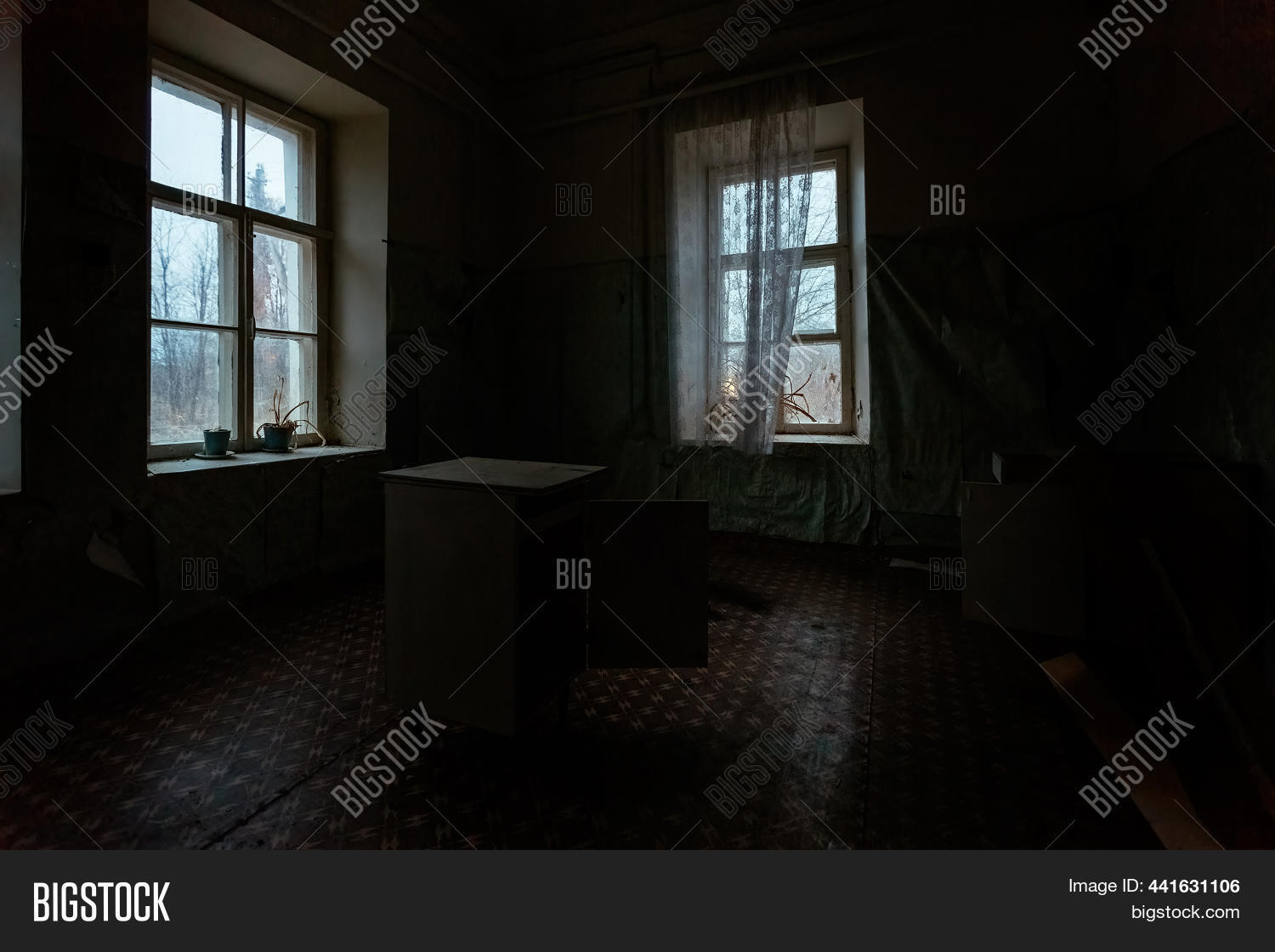 Dark Creepy Room Old Image & Photo (Free Trial) | Bigstock
