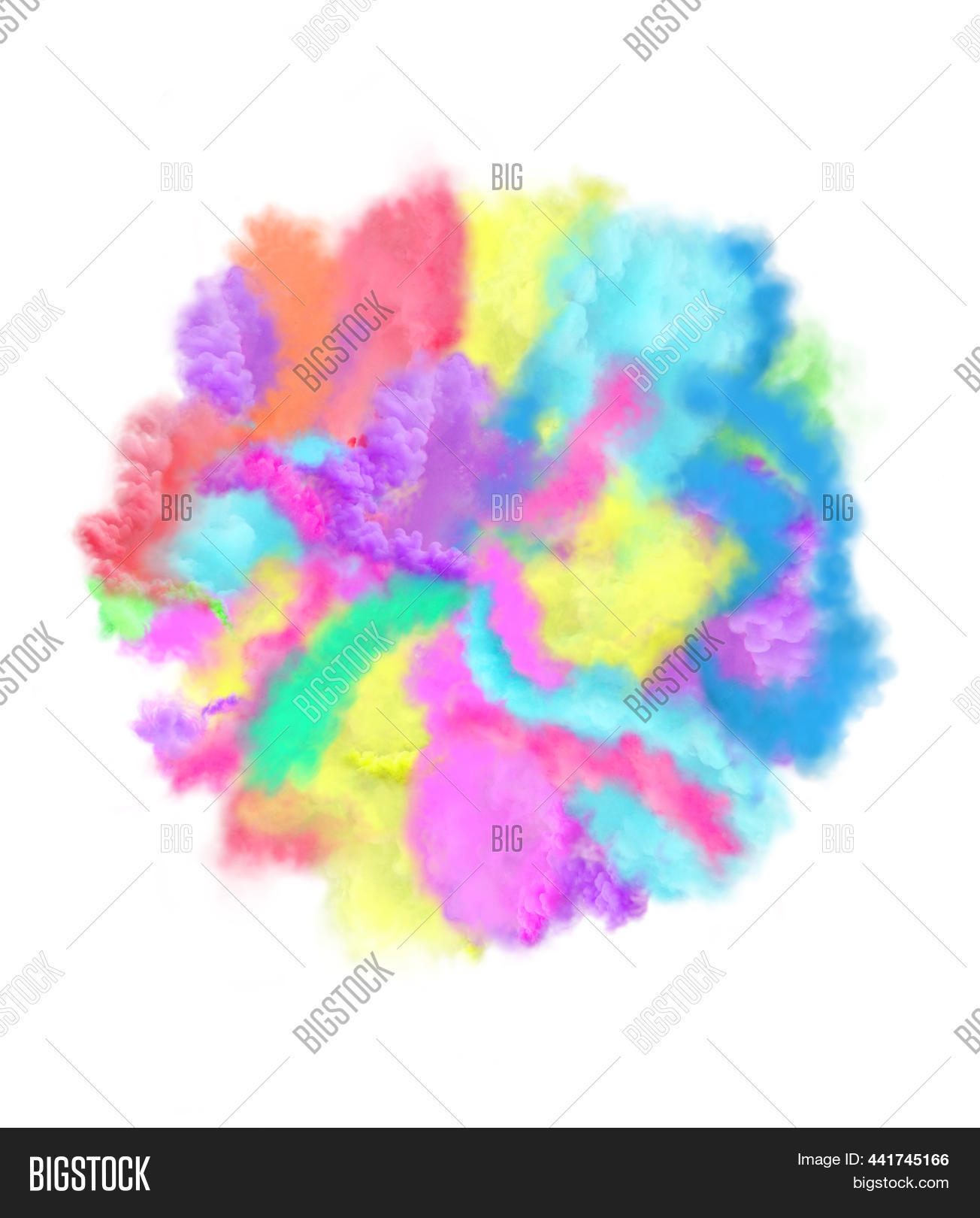 Colorful Rainbow Steam Image & Photo (Free Trial) | Bigstock