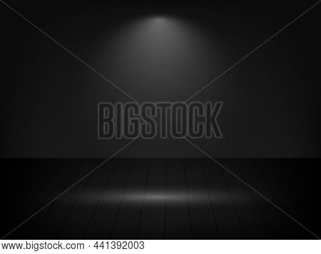 Black Studio Wall Vector & Photo (Free Trial) | Bigstock