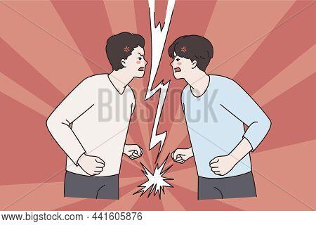 Aggression, Fighting Vector & Photo (Free Trial) | Bigstock