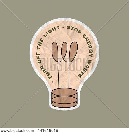 LED Bulb Badge Image & Photo (Free Trial) | Bigstock