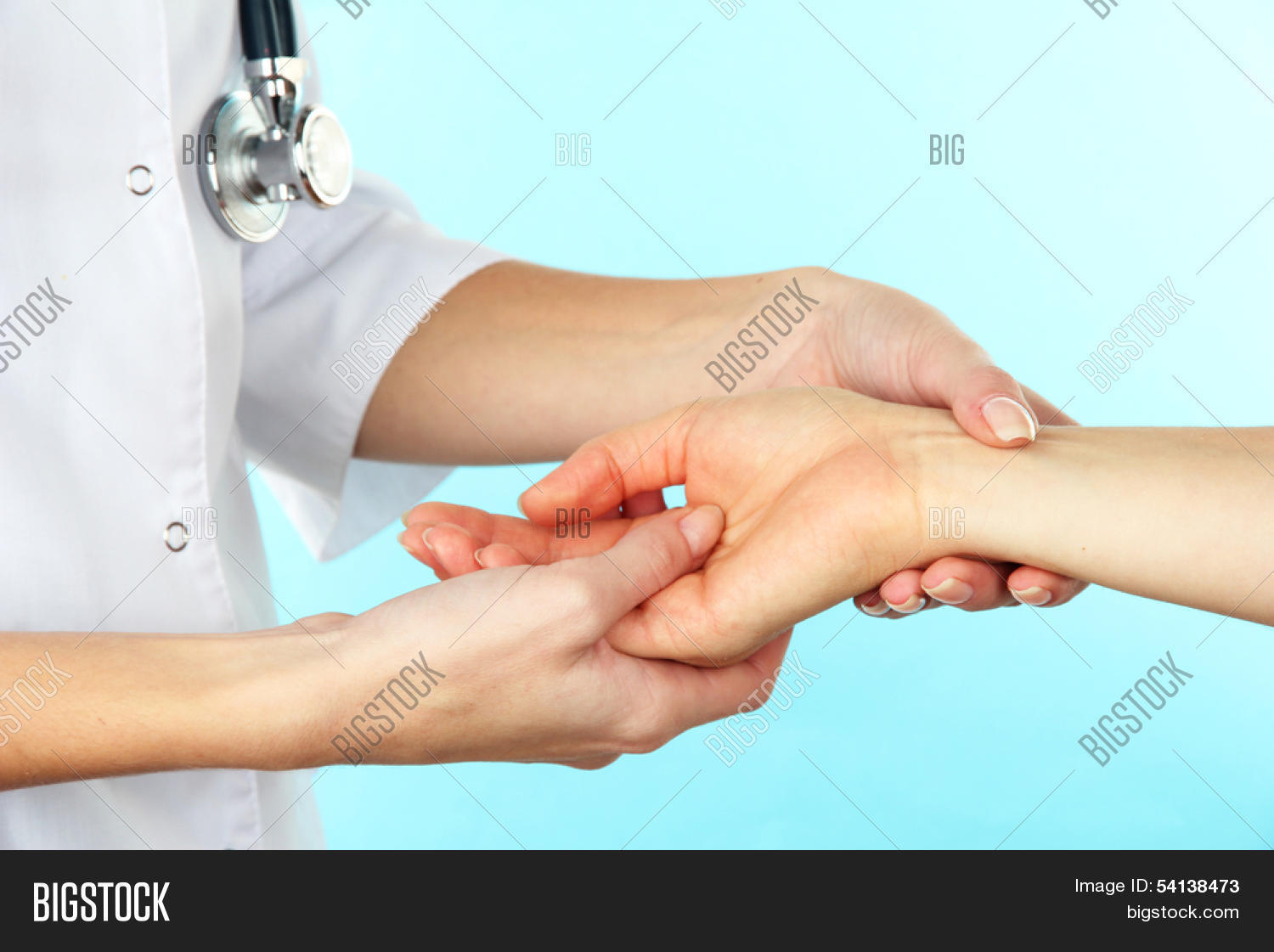 Measuring Pulse On Image & Photo (Free Trial) | Bigstock