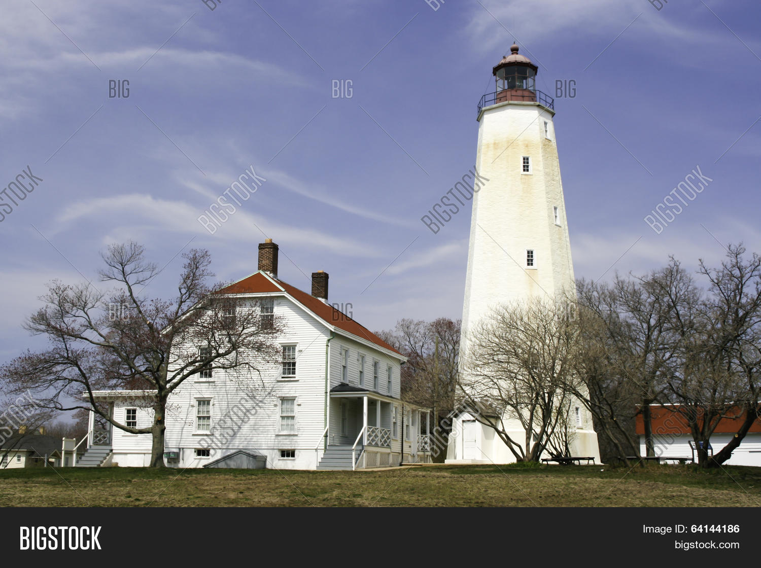 Sandy Hook Lighthouse Image & Photo (Free Trial) | Bigstock
