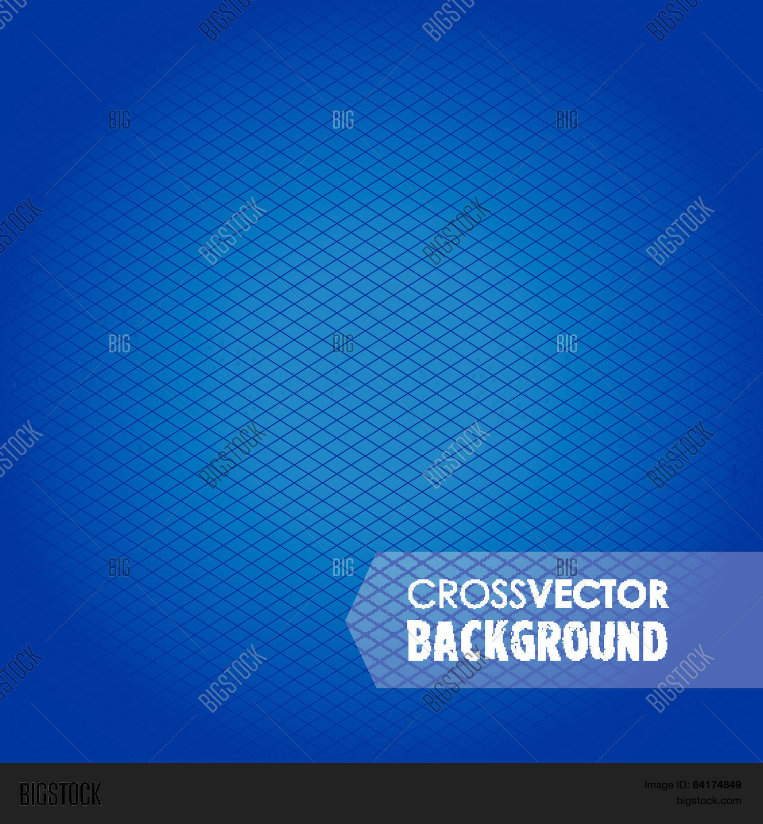 Cross Blue Background Vector & Photo (Free Trial) | Bigstock
