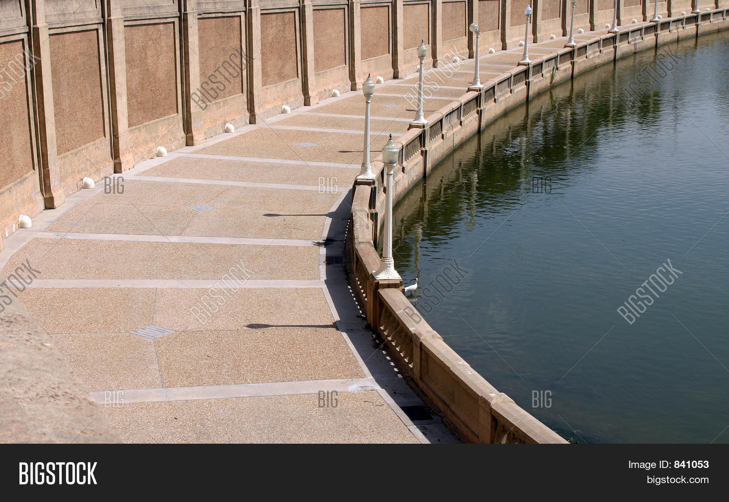 Walkway Around Lake Image & Photo (Free Trial) | Bigstock