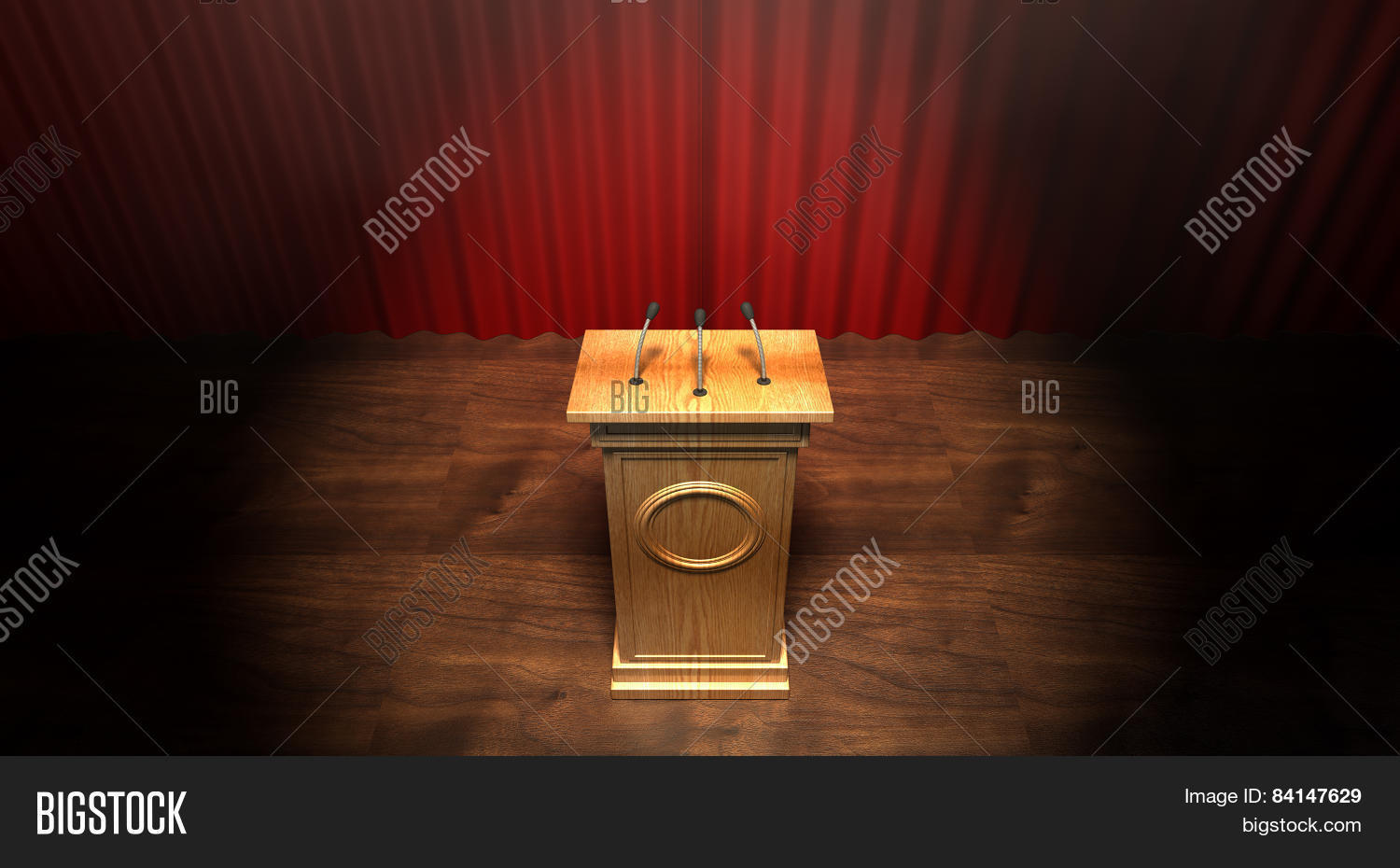 Wooden Podium On Image & Photo (Free Trial) | Bigstock