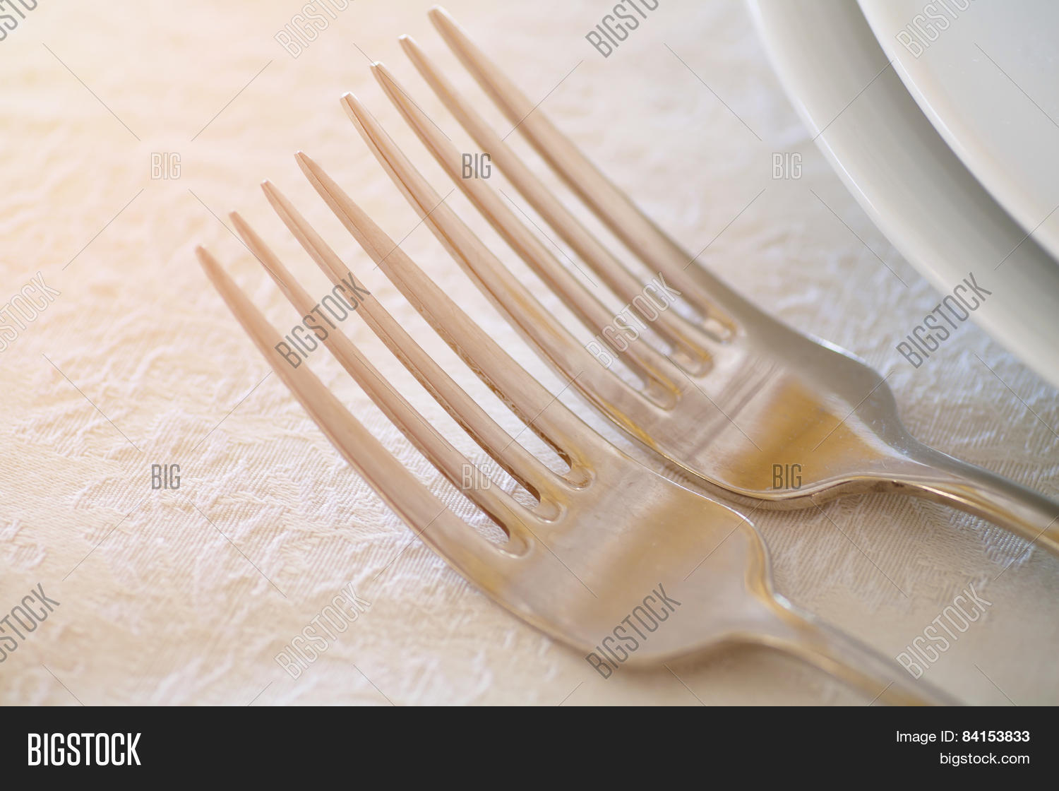 Fork On Table Image & Photo (Free Trial) | Bigstock