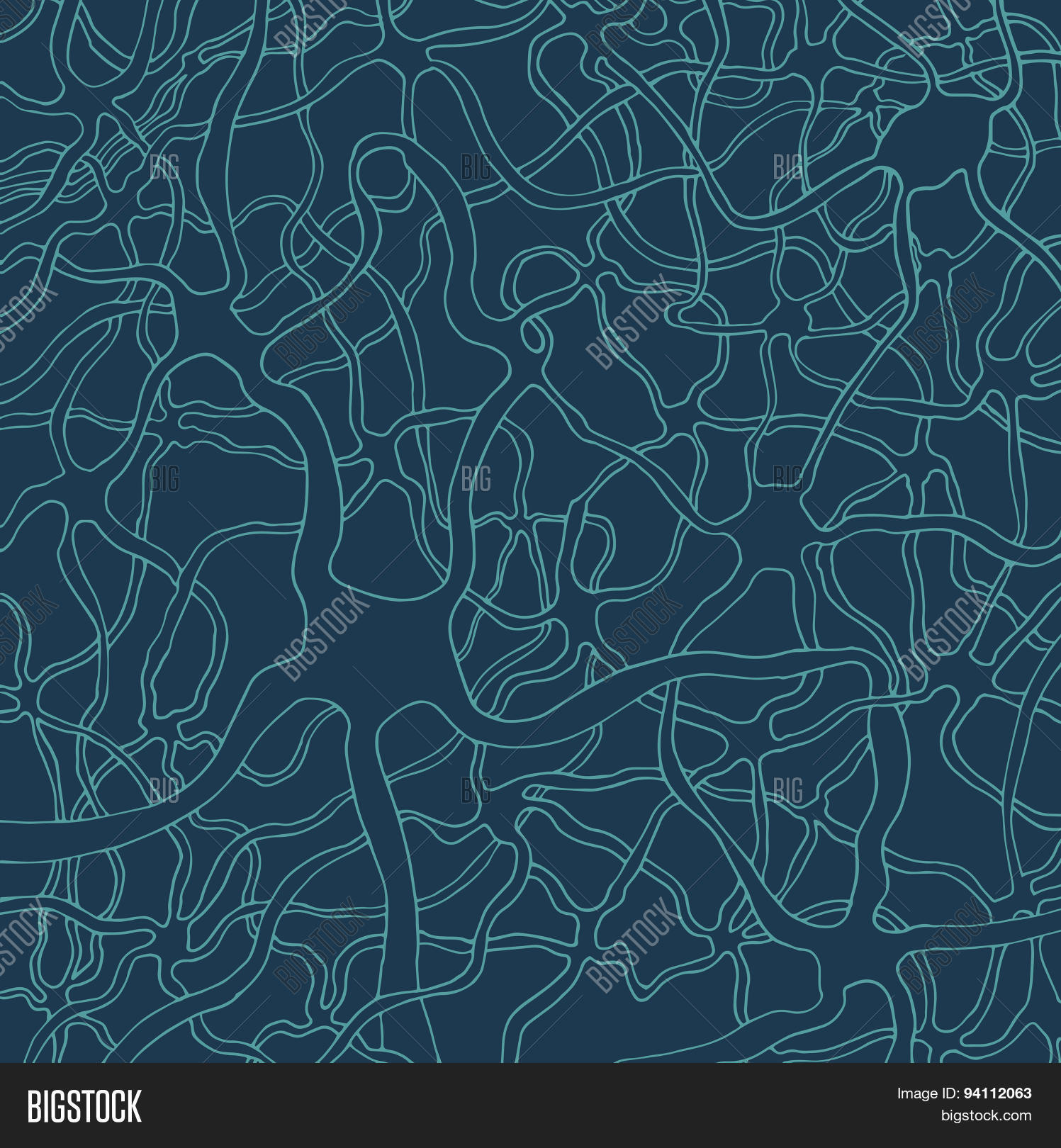 Neuron Cells Network Vector & Photo (Free Trial) | Bigstock