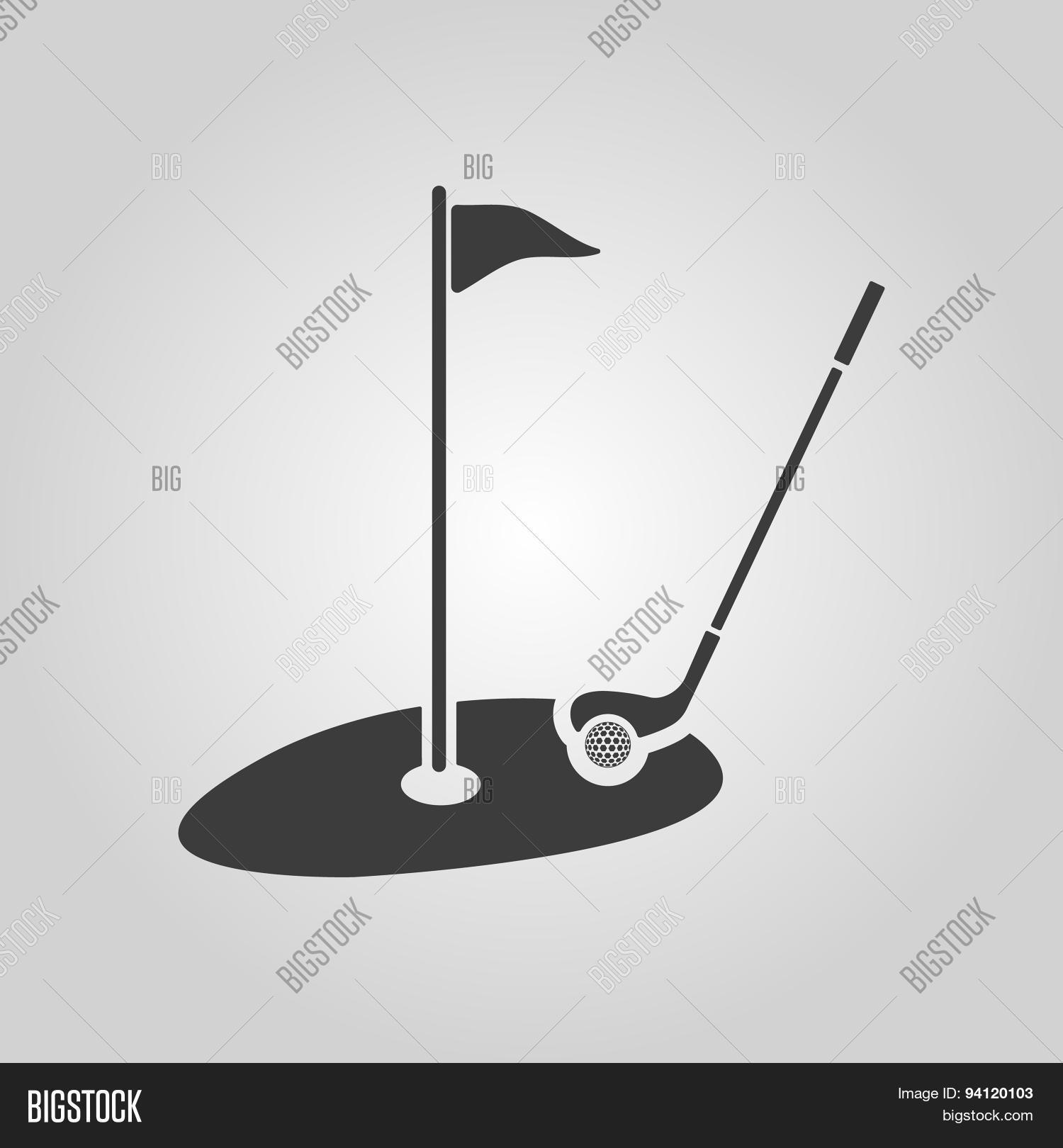 Golf Icon. Sport Vector & Photo (Free Trial) | Bigstock