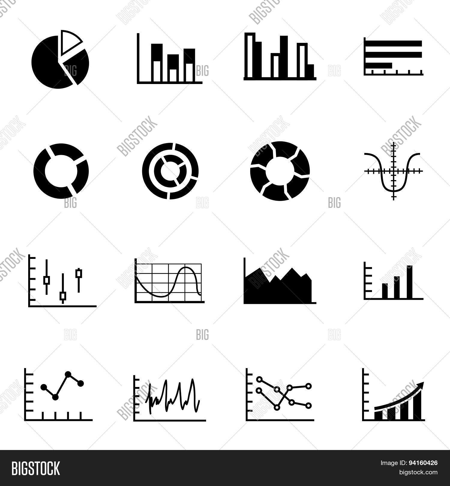Vector Black Diagrams Vector & Photo (Free Trial) | Bigstock
