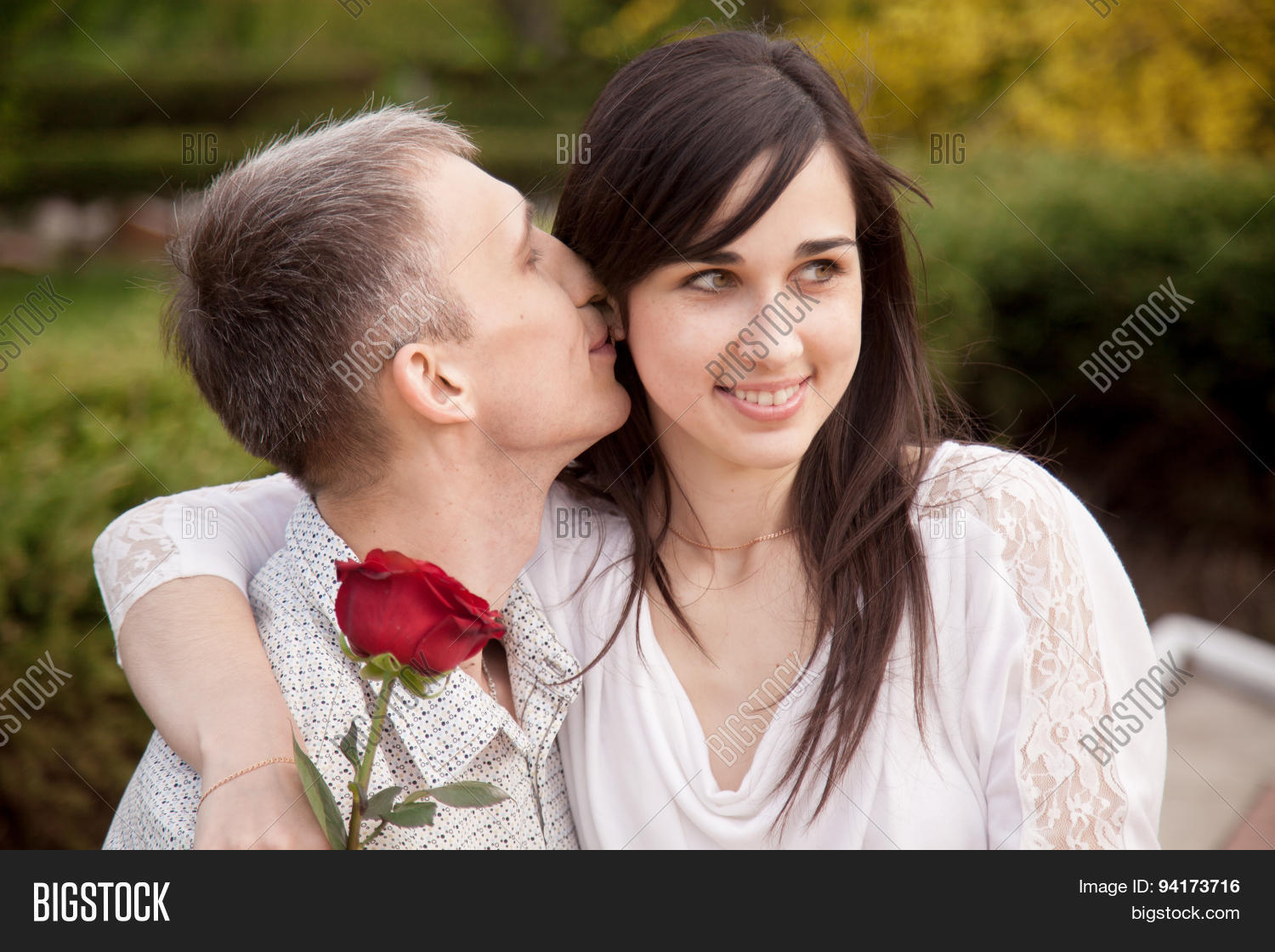 Portrait Flirting Image & Photo (Free Trial) | Bigstock