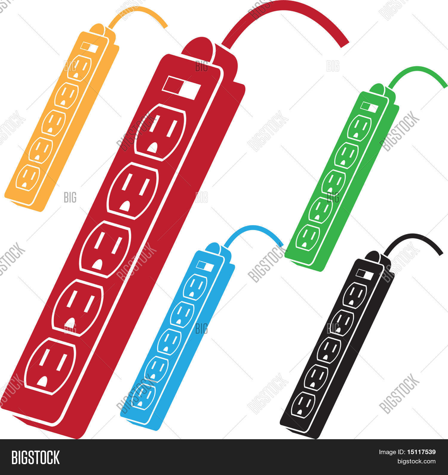 Power Strip Outlet Image & Photo (Free Trial) | Bigstock