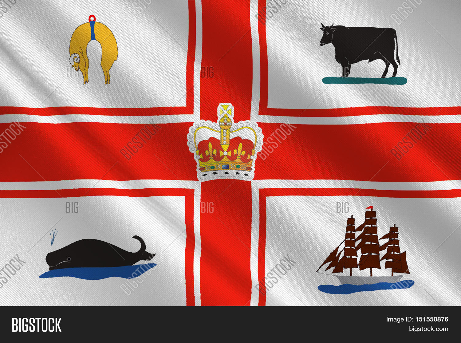 Imagen y foto Flag Melbourne (prueba gratis) | Bigstock