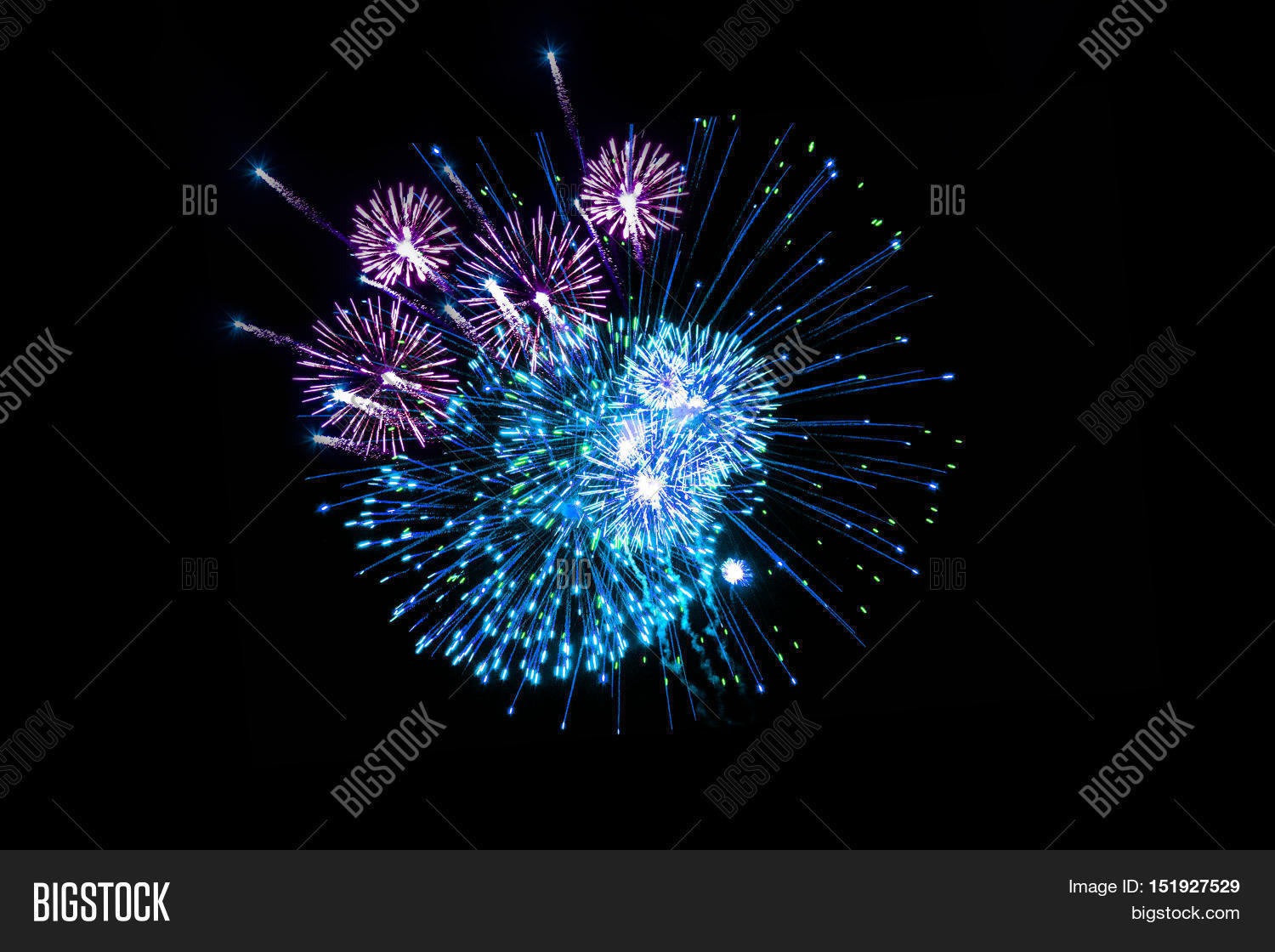 Amazing Fireworks, Image & Photo (Free Trial) | Bigstock