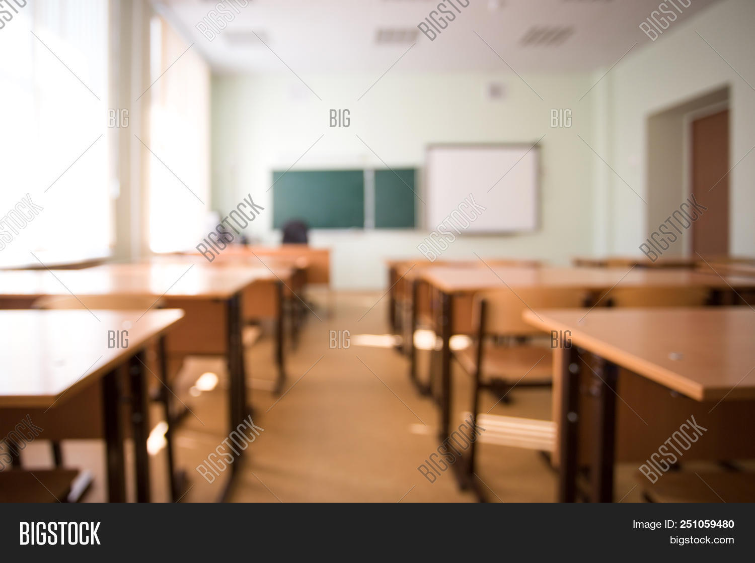 School Classroom Blur Image & Photo (Free Trial) | Bigstock