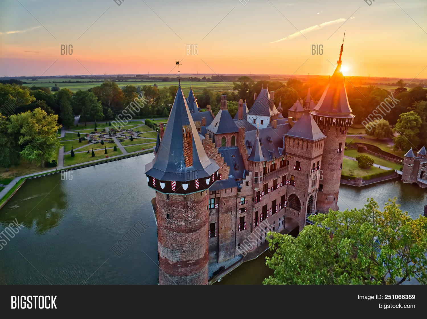 Aerial View Medieval Image & Photo (Free Trial) | Bigstock