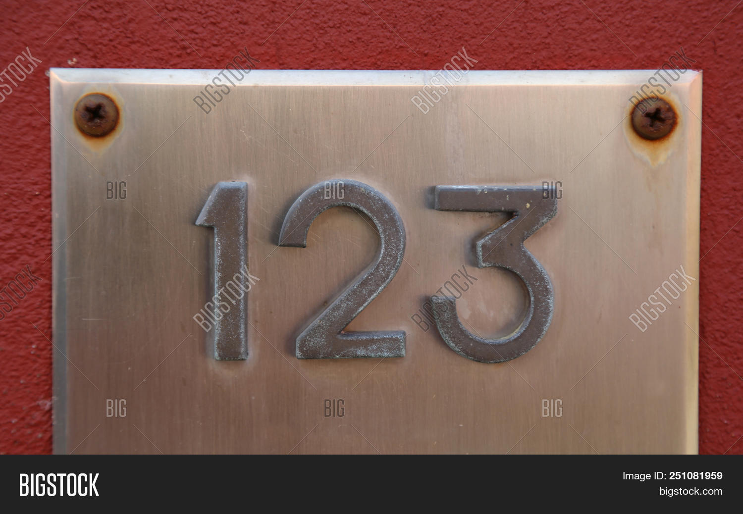 Big Text Number 123 Image & Photo (Free Trial) | Bigstock