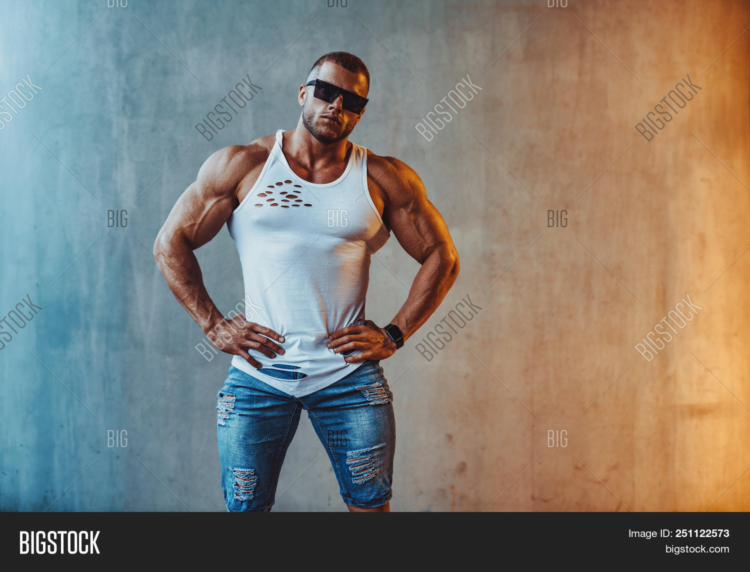 Young Strong Man Image & Photo (Free Trial) | Bigstock