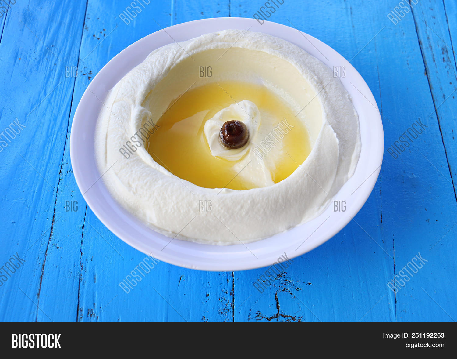 Fresh Labneh Plate Image & Photo (Free Trial) | Bigstock