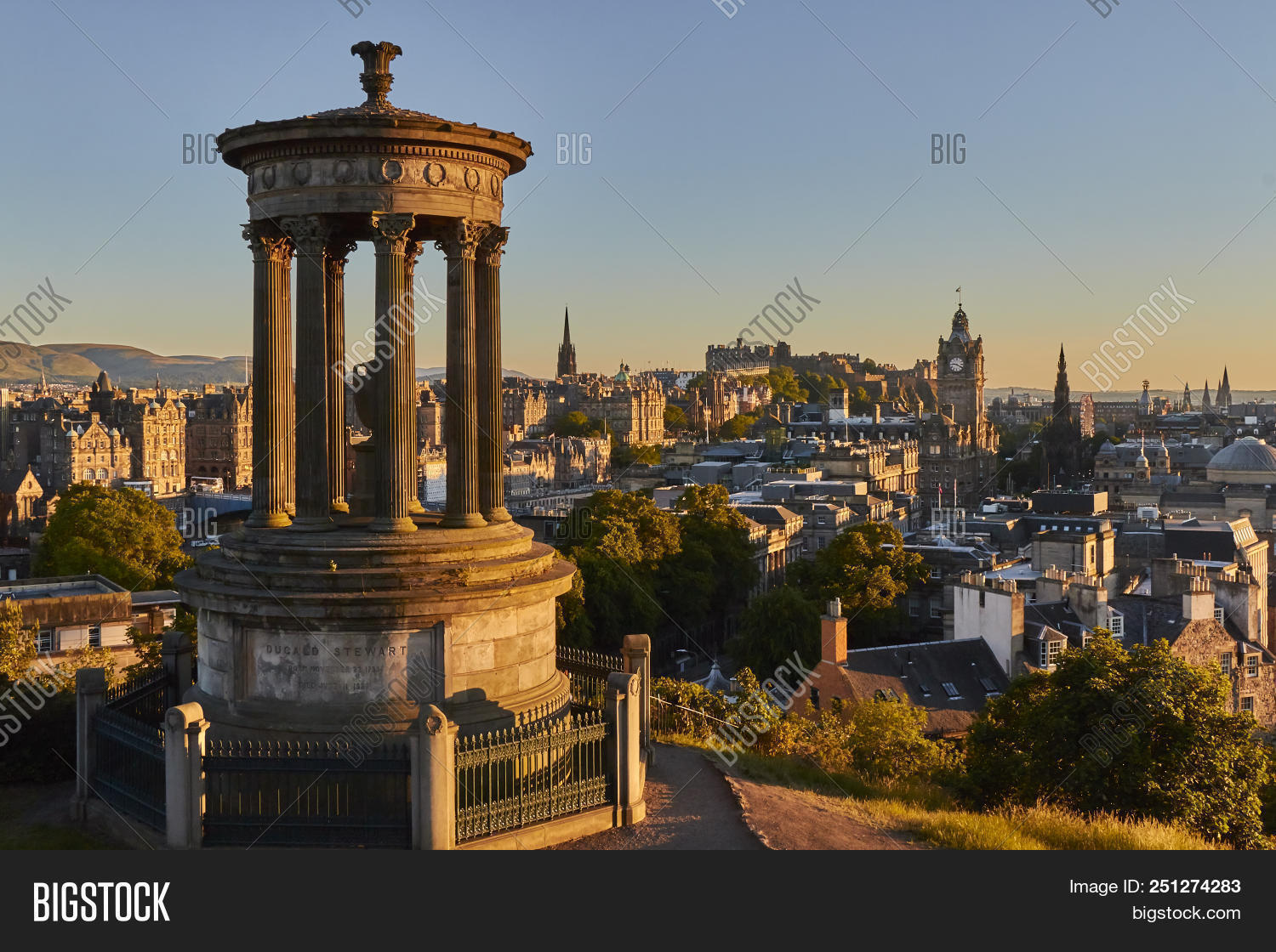 Edinburgh Sunset View Image & Photo (Free Trial) | Bigstock