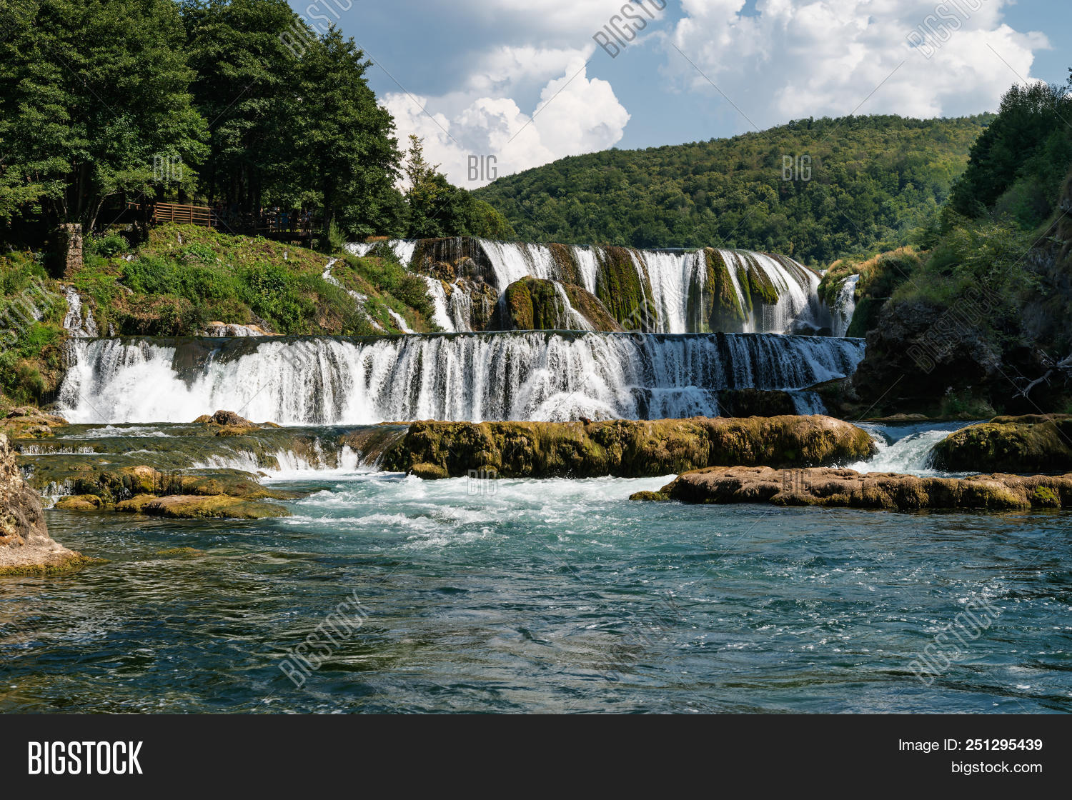 Strbacki Buk Waterfall Image & Photo (Free Trial) | Bigstock