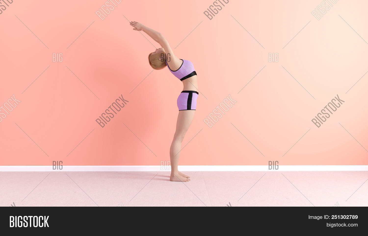 Back Bend Yoga Pose Image & Photo (Free Trial) | Bigstock