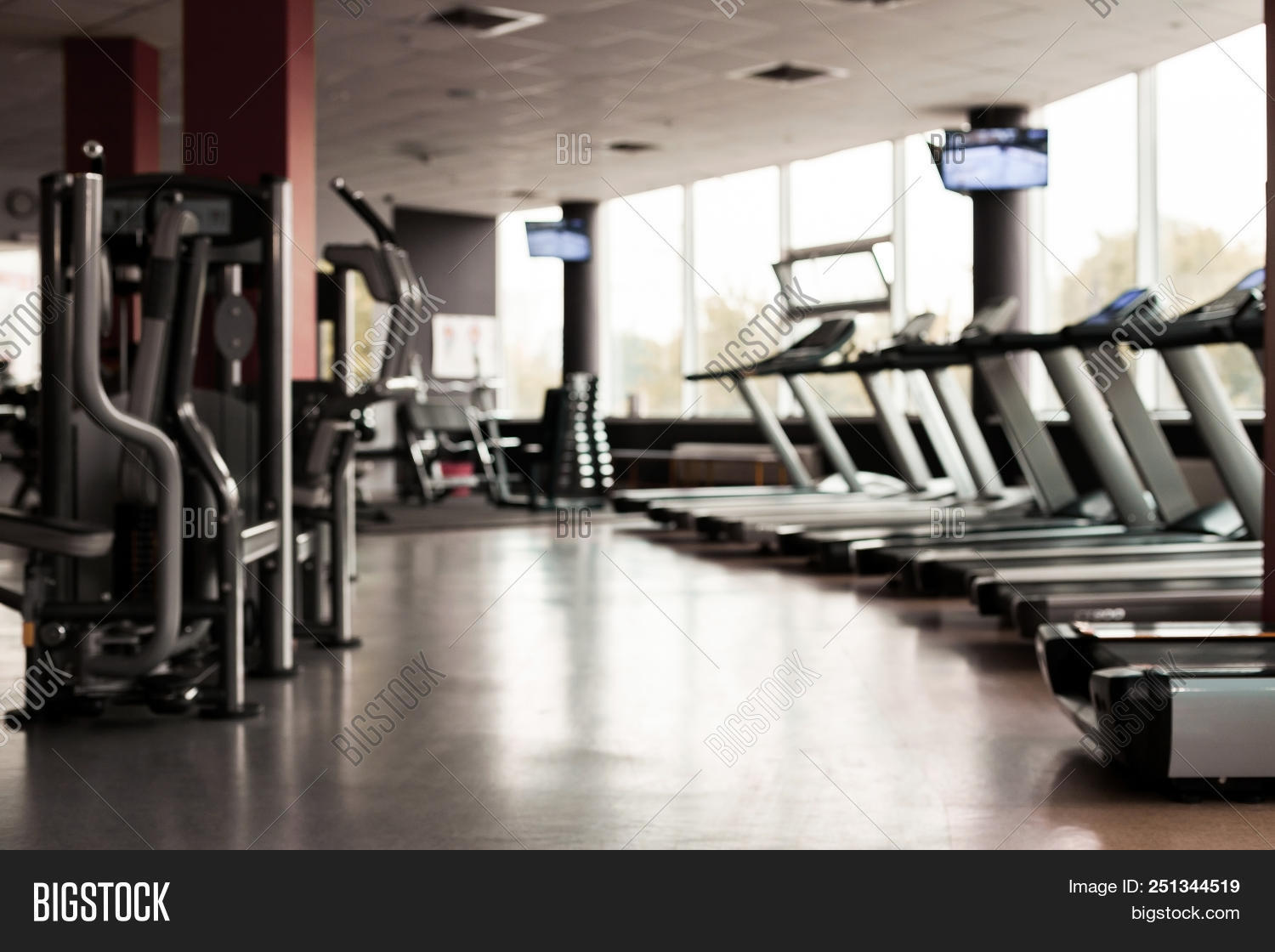 Gym Interior Equipment Image & Photo (Free Trial) | Bigstock