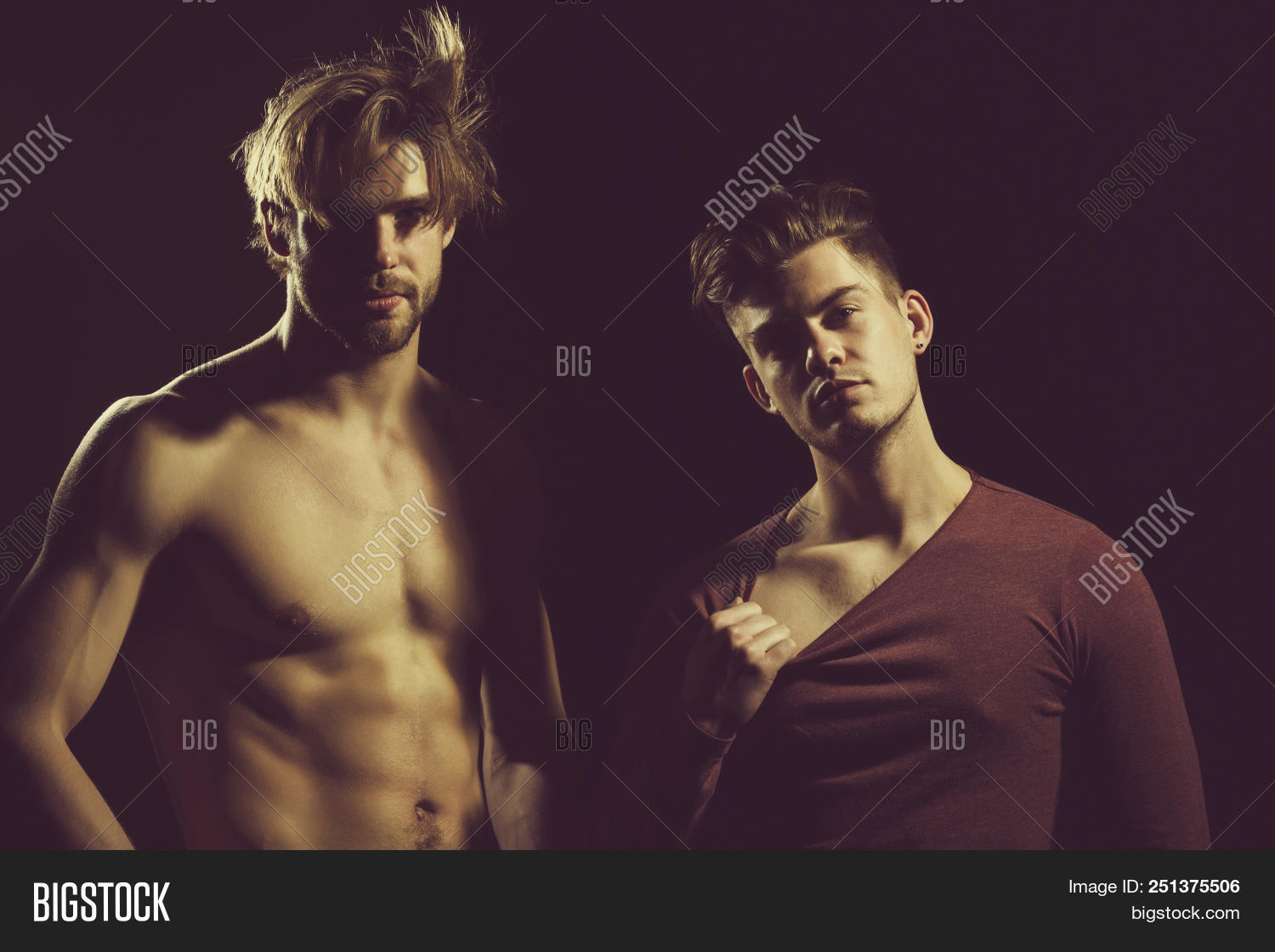 Two Handsome Men Image & Photo (Free Trial) | Bigstock