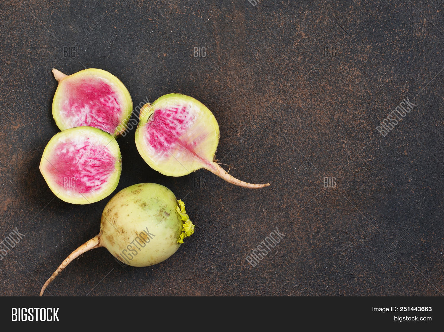 Fresh, Young Turnip On Image & Photo (Free Trial) | Bigstock