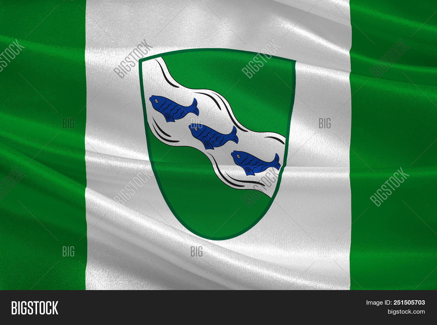 Flag Ansbach City Image & Photo (Free Trial) | Bigstock