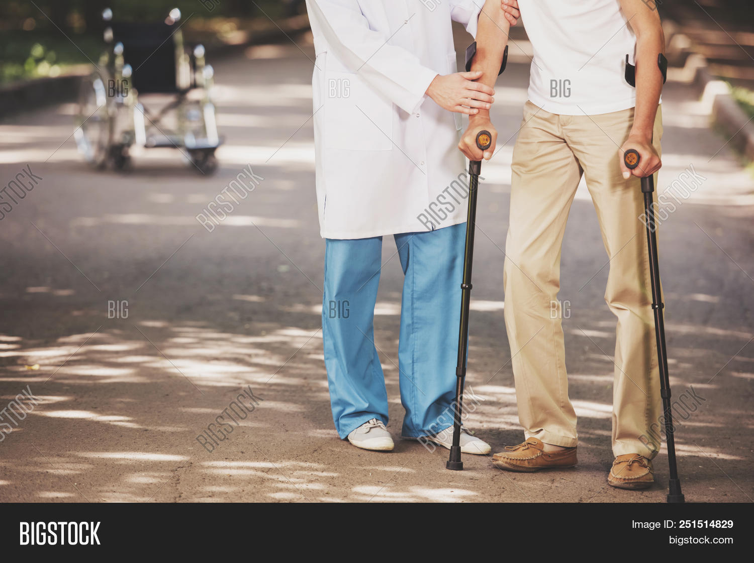 Doctor Helping Old Man Image & Photo (Free Trial) | Bigstock