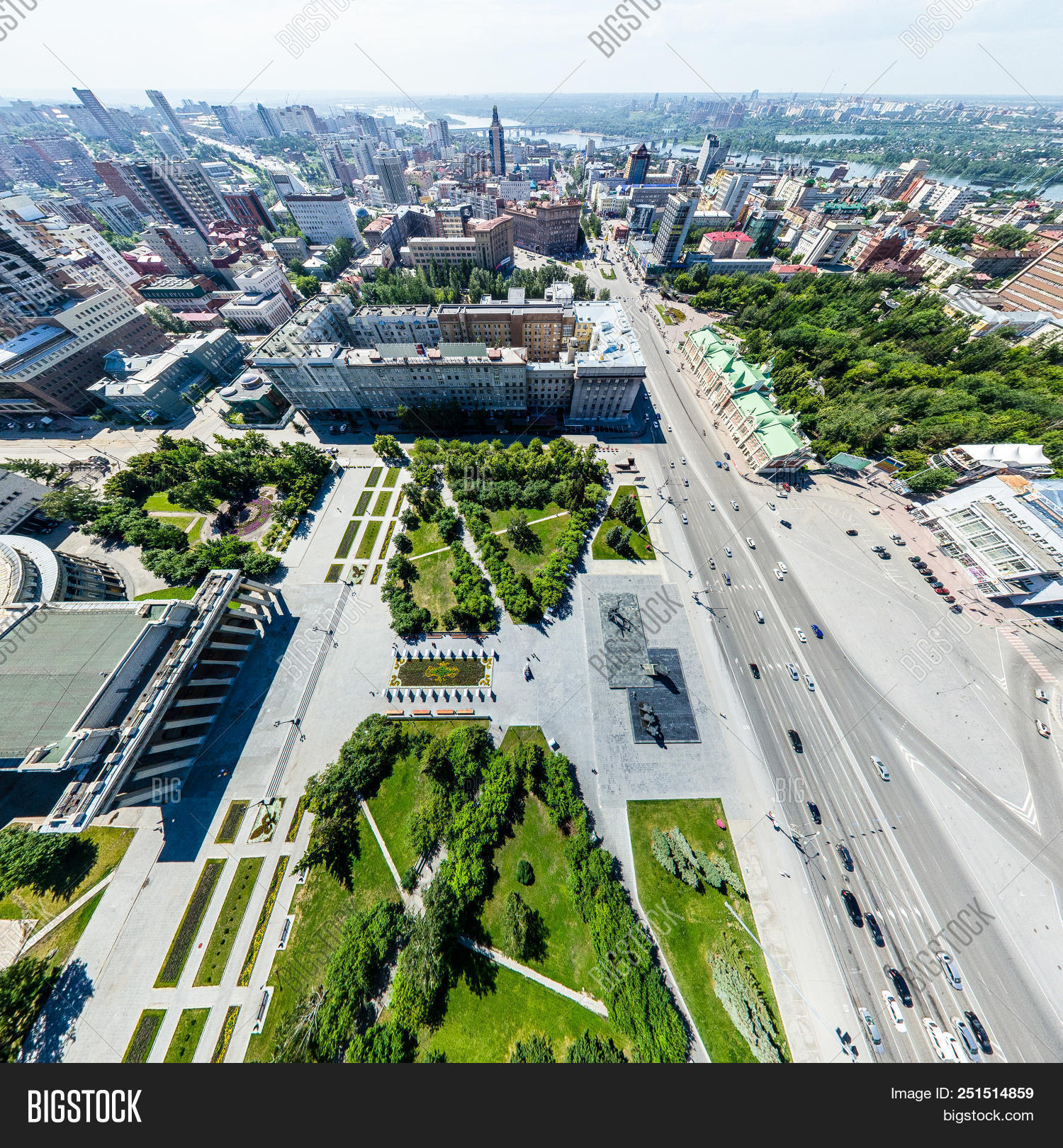 Aerial City View Image & Photo (Free Trial) | Bigstock