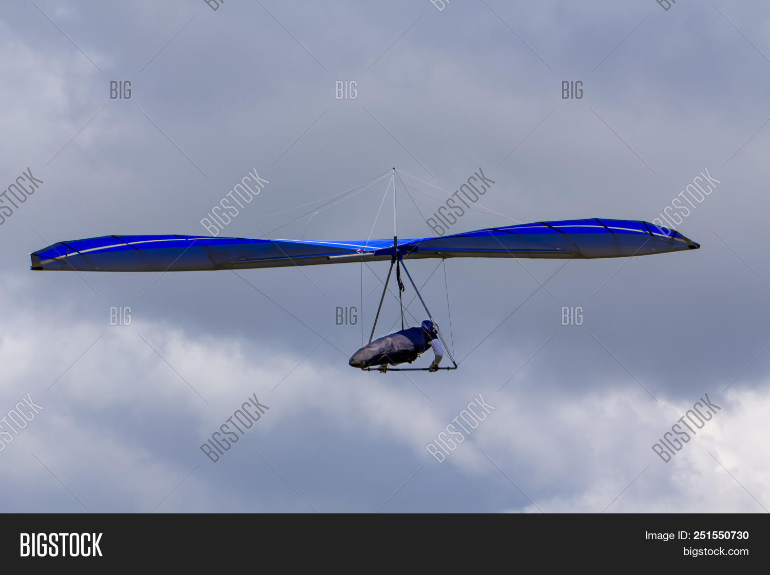Hang Glider Flying Sky Image & Photo (Free Trial) | Bigstock