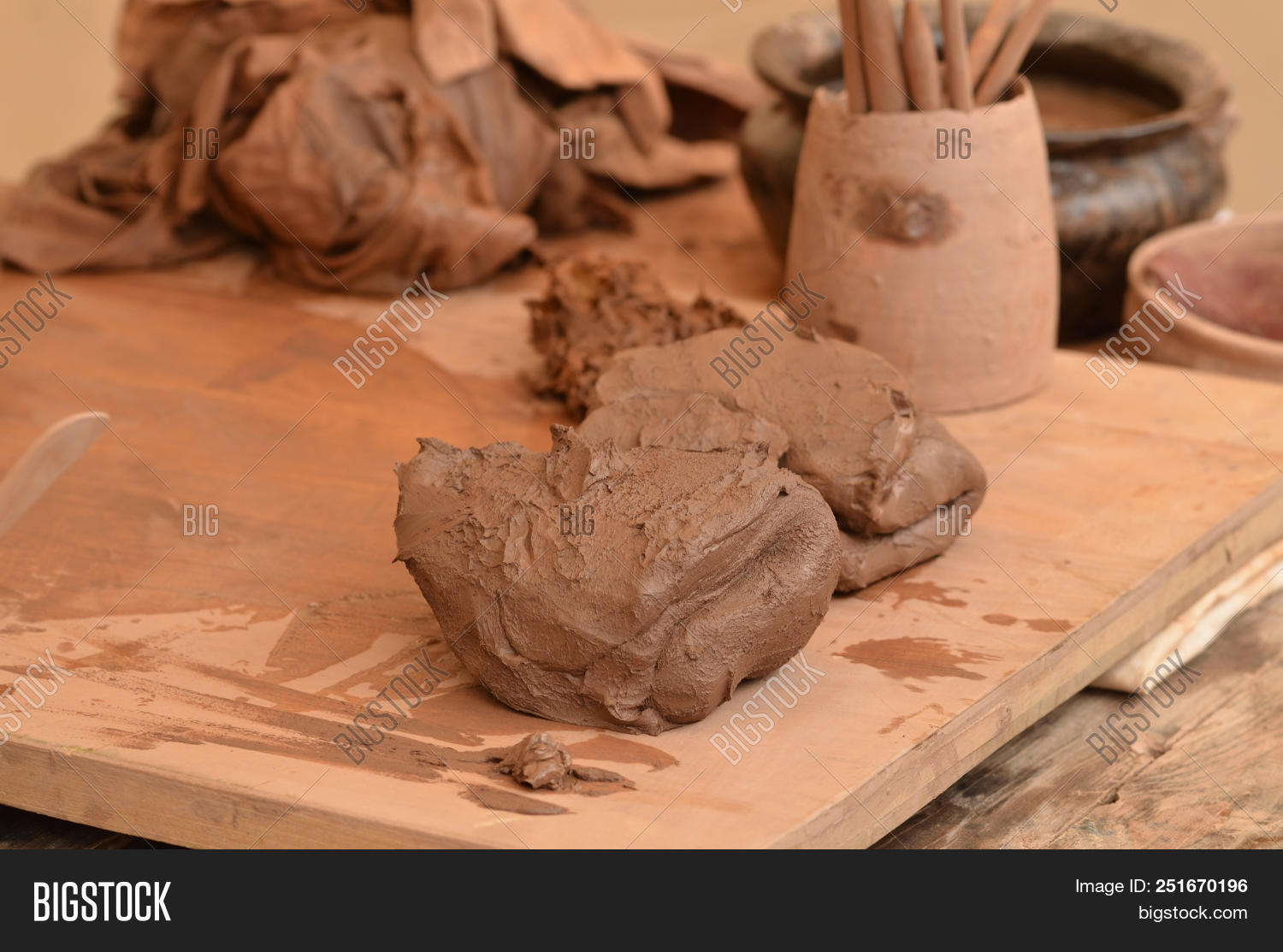 Lump Pottery Clay Image & Photo (Free Trial) | Bigstock