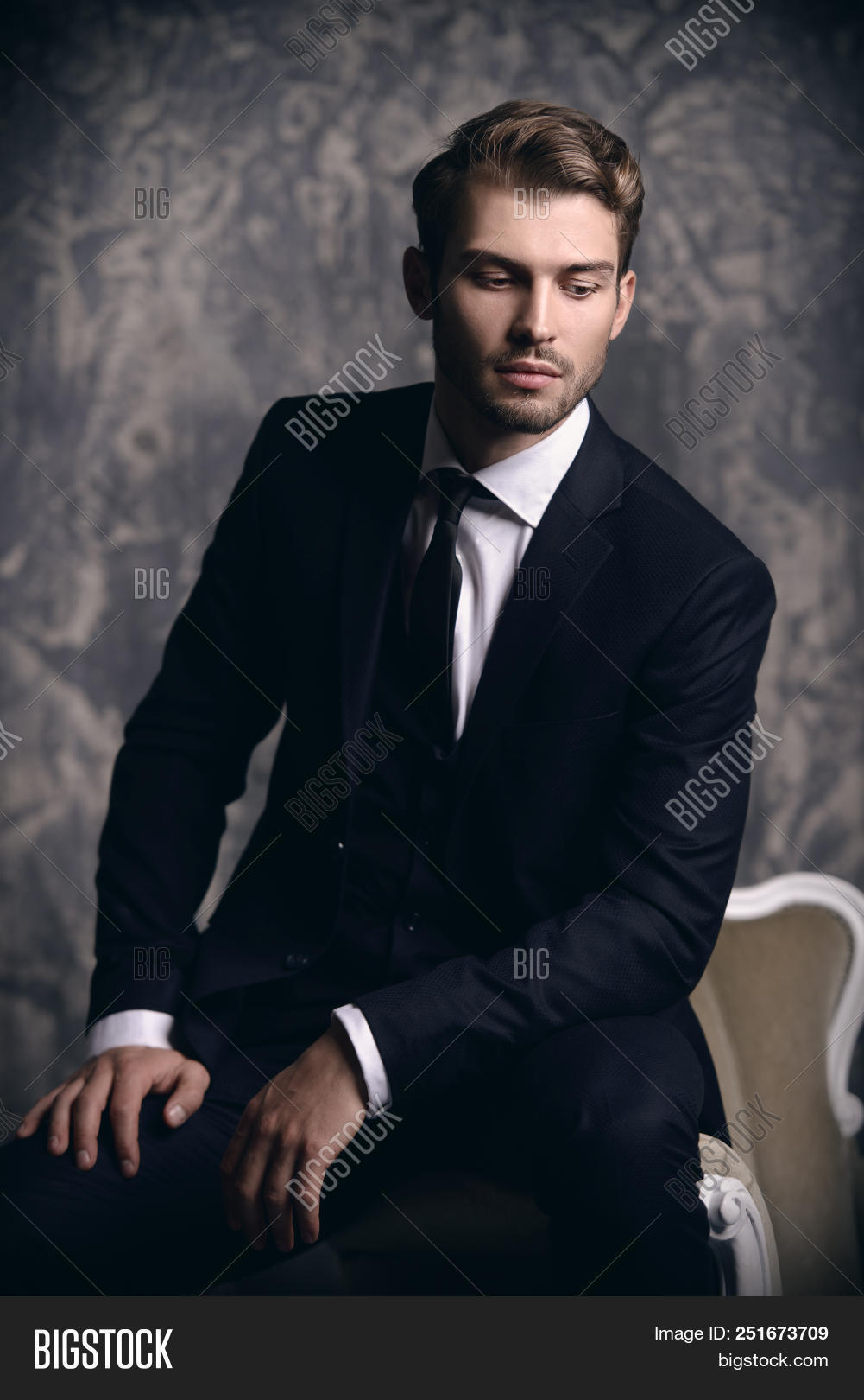 Portrait Handsome Man Image & Photo (Free Trial) | Bigstock