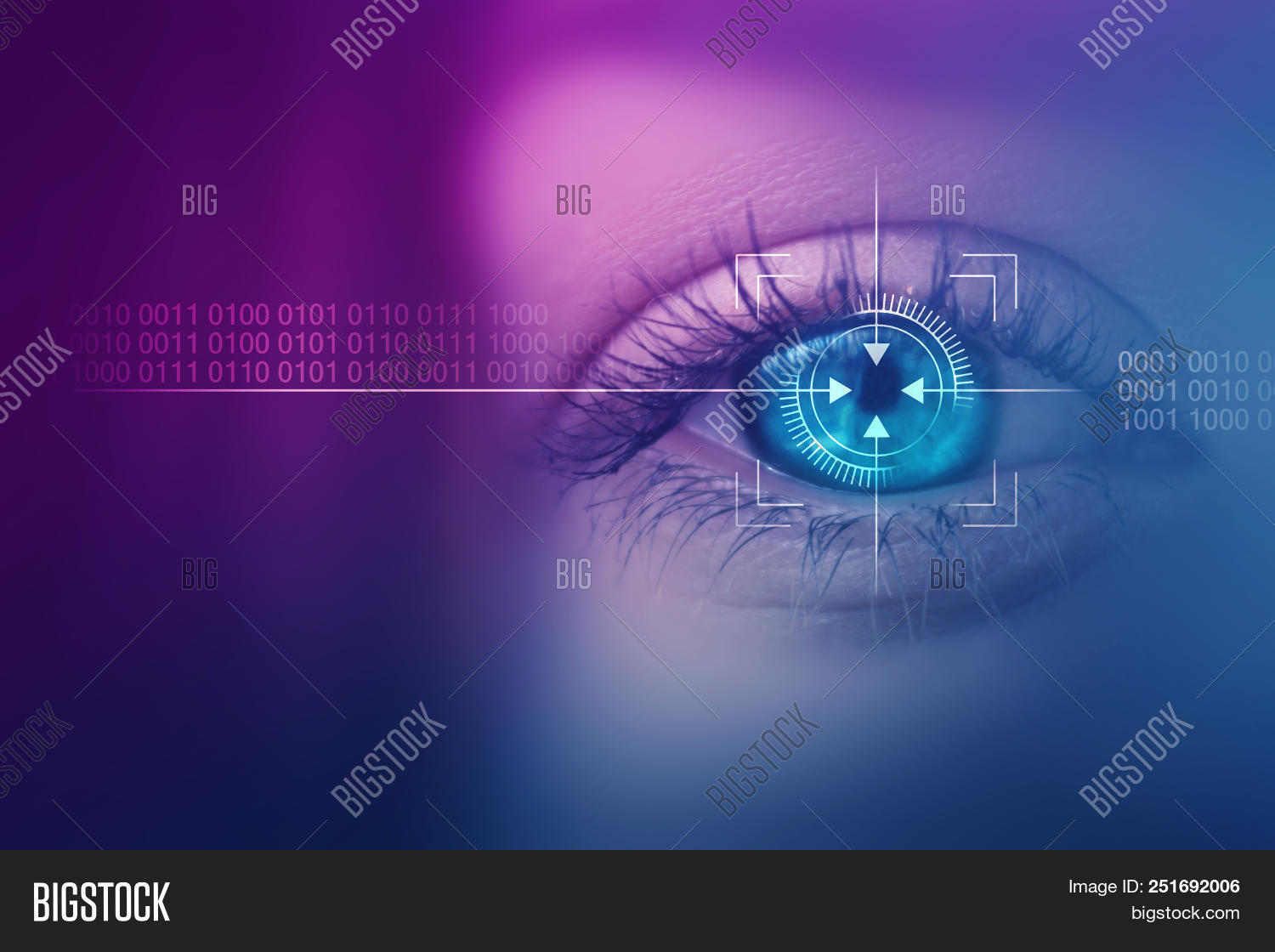 Biometric Scan Female Image & Photo (Free Trial) | Bigstock