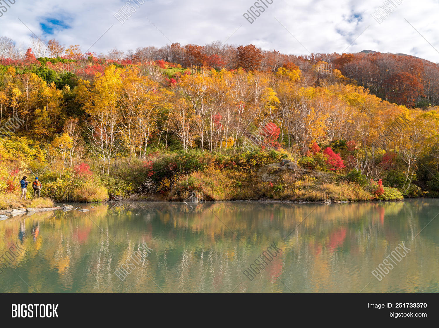 Autumn Forest Onsen Image & Photo (Free Trial) | Bigstock