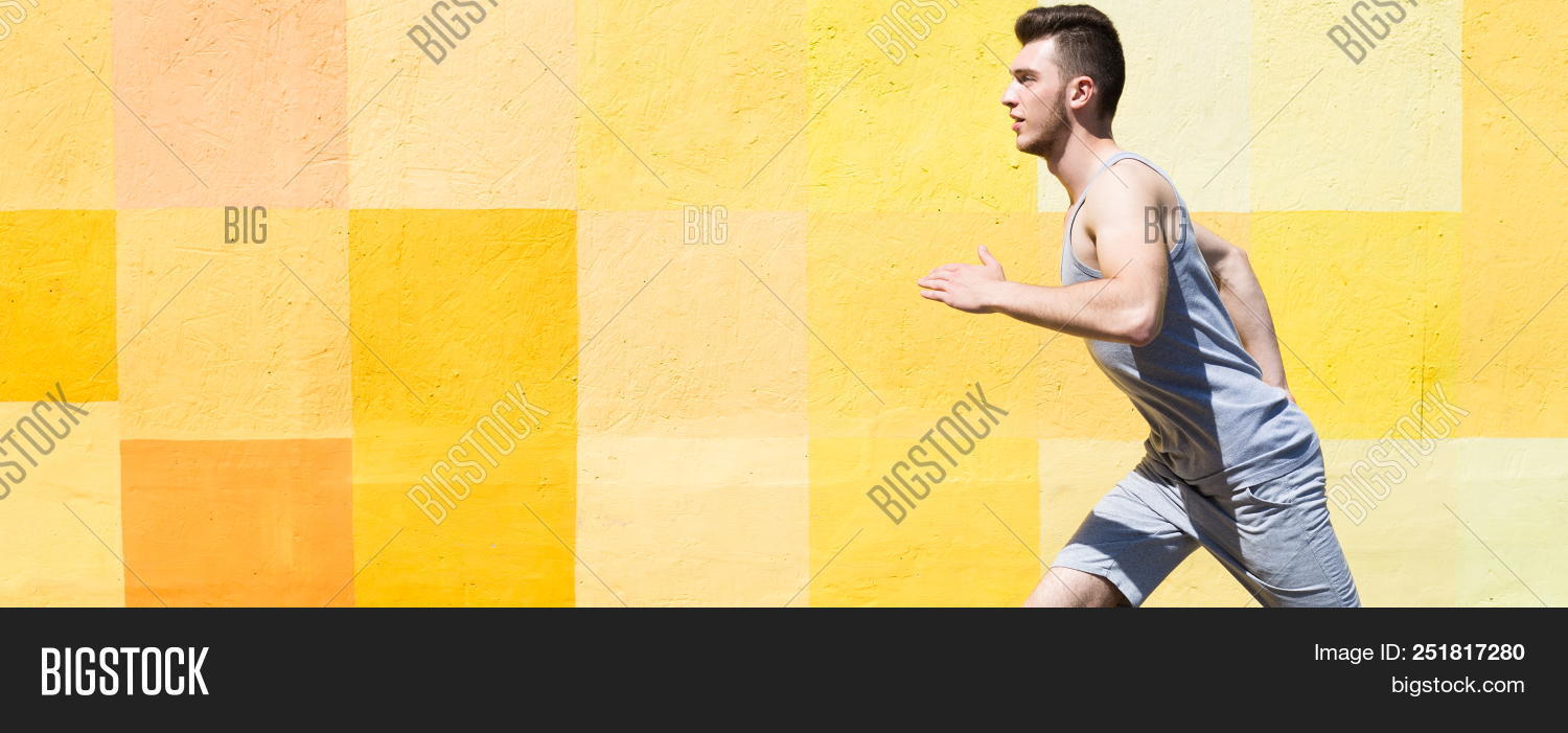 Side View Male Athlete Image & Photo (Free Trial) | Bigstock
