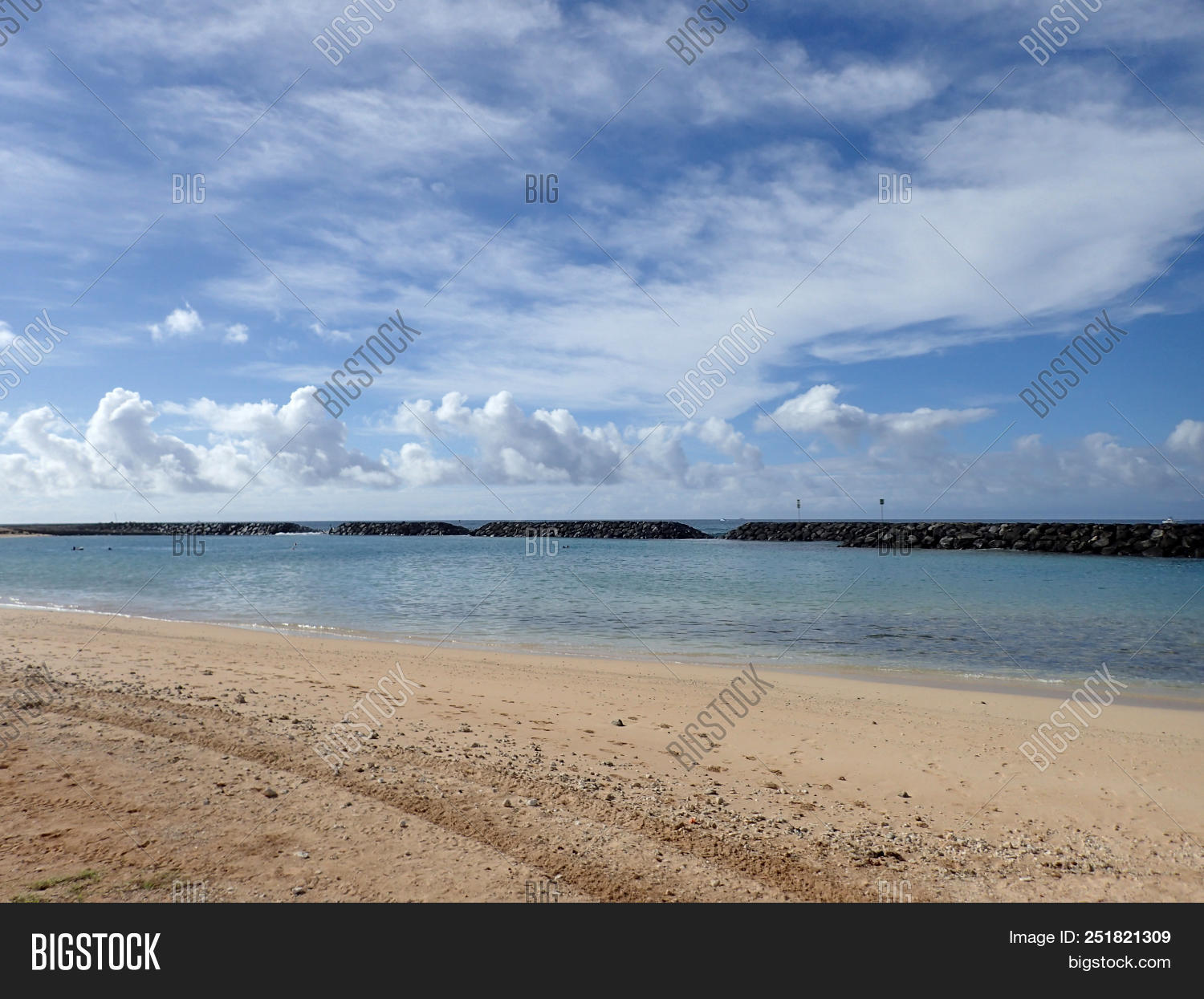 Beach On Magic Island Image & Photo (Free Trial) | Bigstock