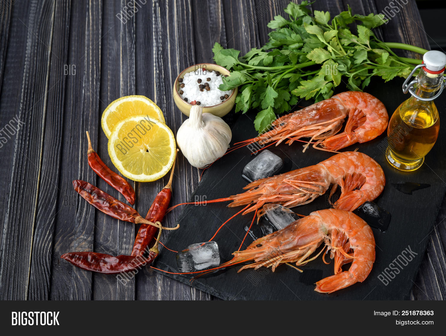 Raw Fresh Prawns Image & Photo (Free Trial) | Bigstock