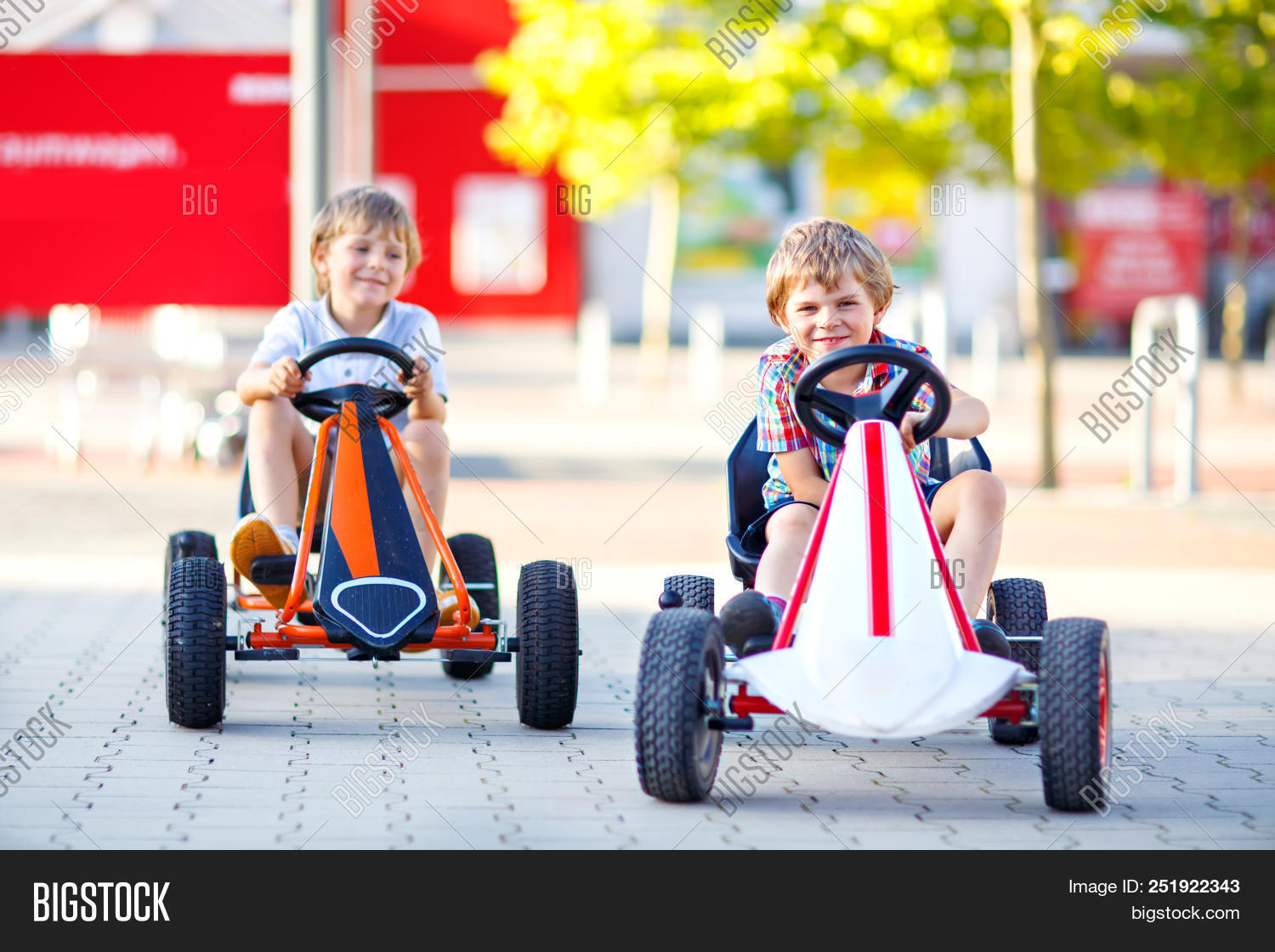Two Active Little Kid Image & Photo (Free Trial) | Bigstock