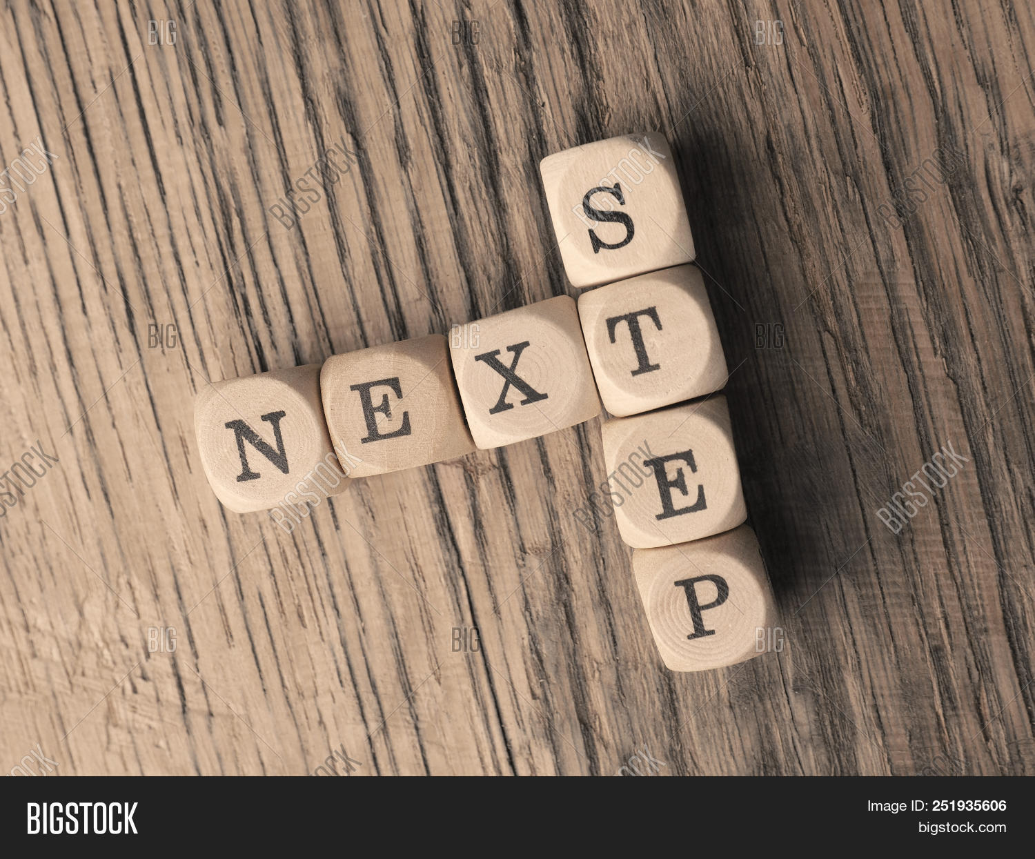 Words Next Step On Image & Photo (Free Trial) | Bigstock