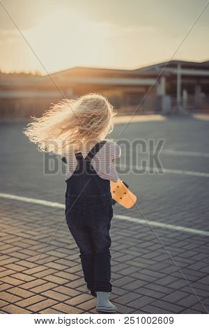 Rear View Little Kid Image & Photo (Free Trial) | Bigstock